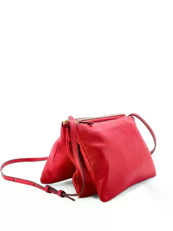 Celine Trio Leather Large Crossbody Bag