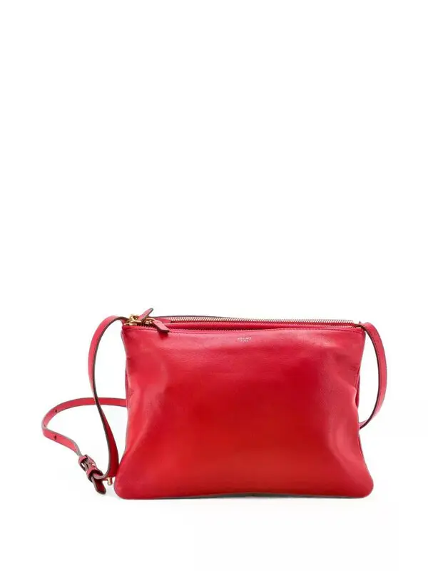 Celine Trio Leather Large Crossbody Bag