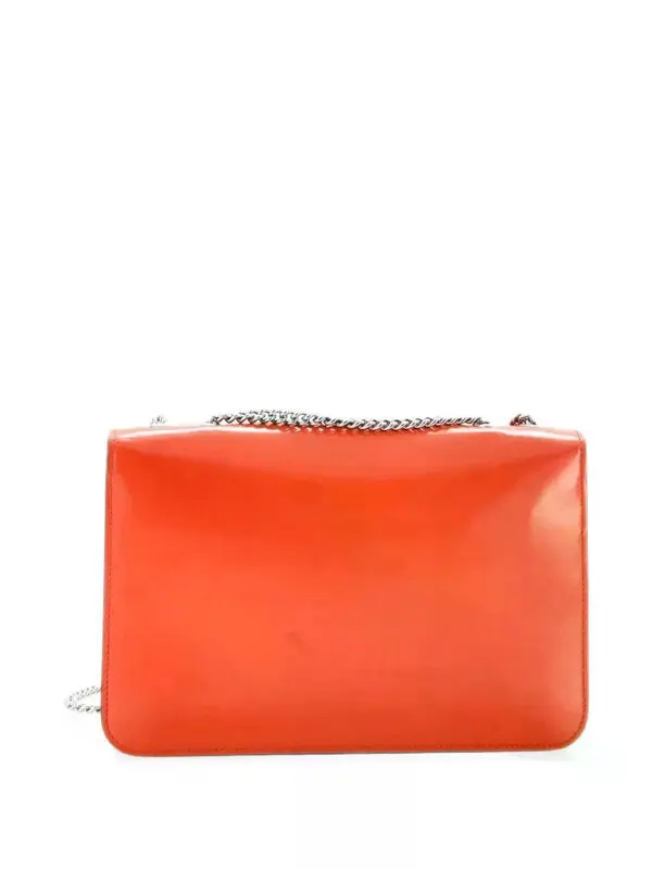 Gucci Interlocking Patent Medium Shoulder Bag