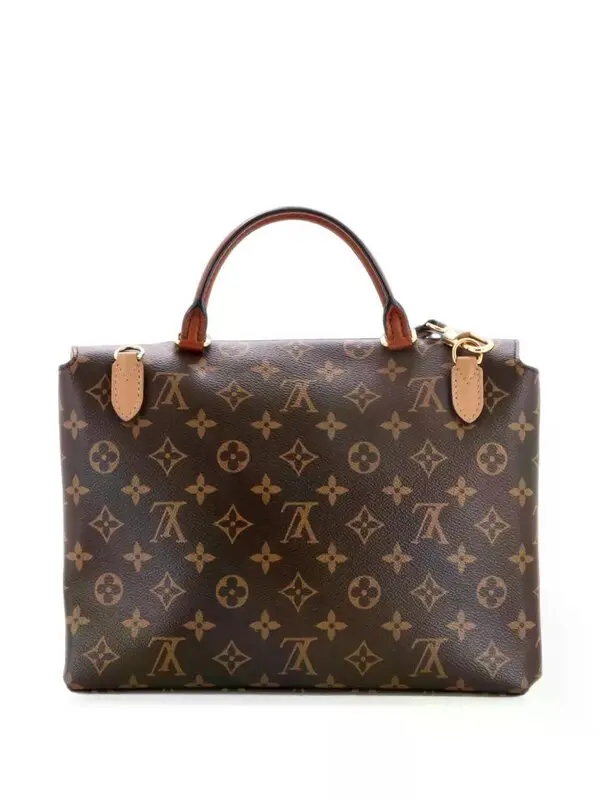 LOUIS VUITTON Marignan Handbag Monogram Canvas With Leather Shoulder Bag
