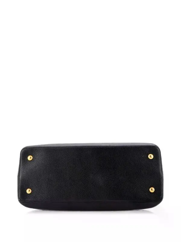 LOUIS VUITTON Capucines Bag Leather Gm Satchel