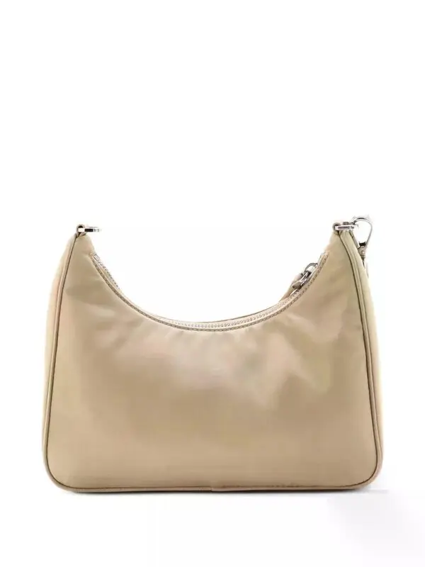 Prada Re-edition 2005 Tessuto Small Crossbody Bag - Neutrals