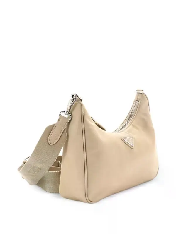Prada Re-edition 2005 Tessuto Small Crossbody Bag - Neutrals