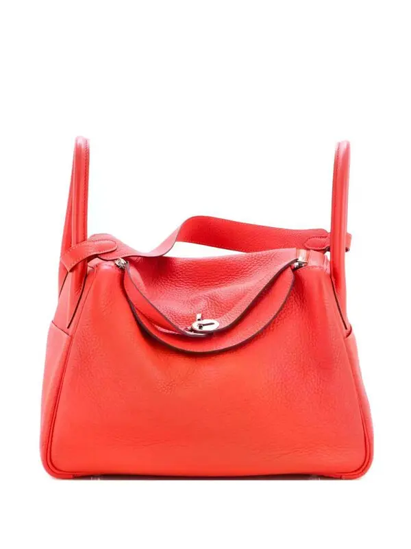 Hermès Lindy Bag Clemence Shoulder Bag - Pink