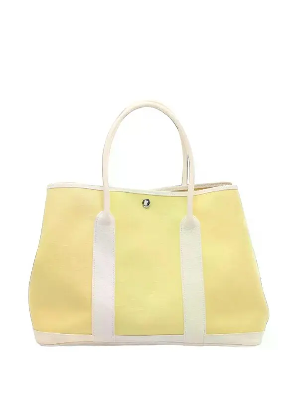 Hermès 2014 Pm Garden Party Tote Bag - Yellow