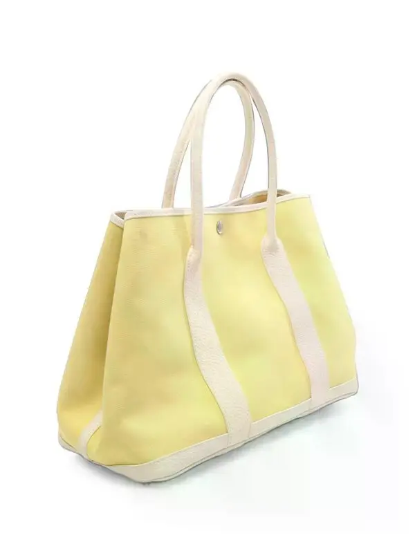 Hermès 2014 Pm Garden Party Tote Bag - Yellow