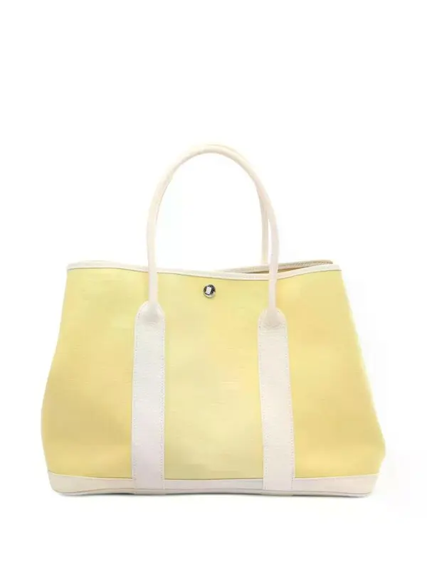 Hermès 2014 Pm Garden Party Tote Bag - Yellow