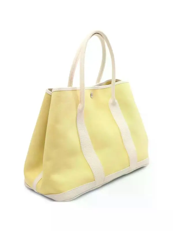 Hermès 2014 Pm Garden Party Tote Bag - Yellow