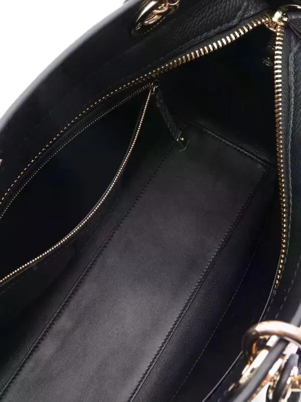 Dior Grained Leather Lady D-sire Handbag - Black