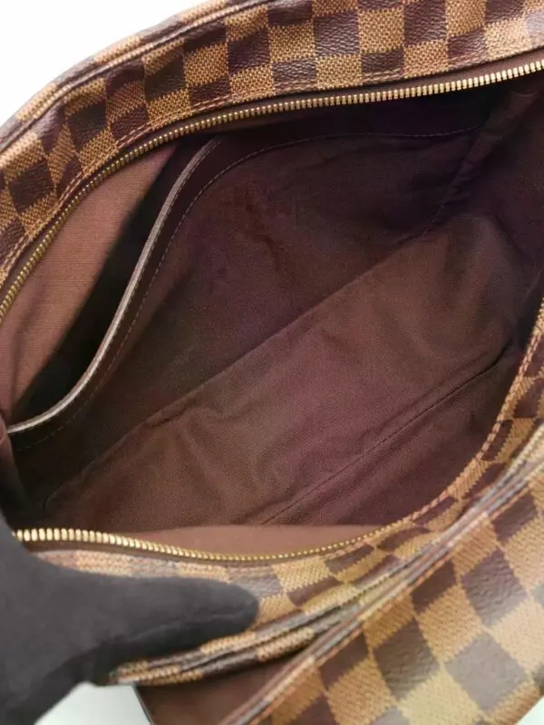 LOUIS VUITTON 2005 Naviglio Damier Ebene Shoulder Bag