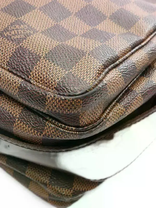LOUIS VUITTON 2005 Naviglio Damier Ebene Shoulder Bag