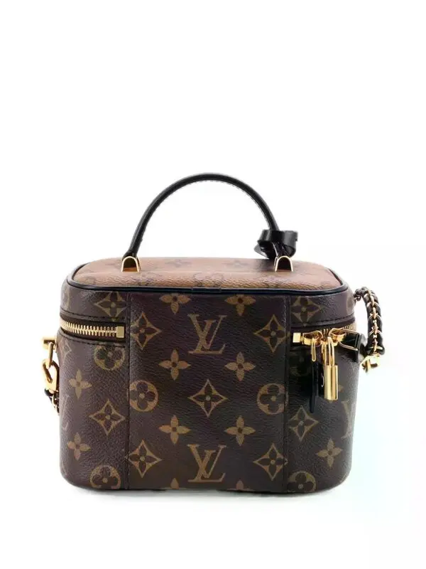 LOUIS VUITTON Reverse Monogram Canvas Pm Satchel