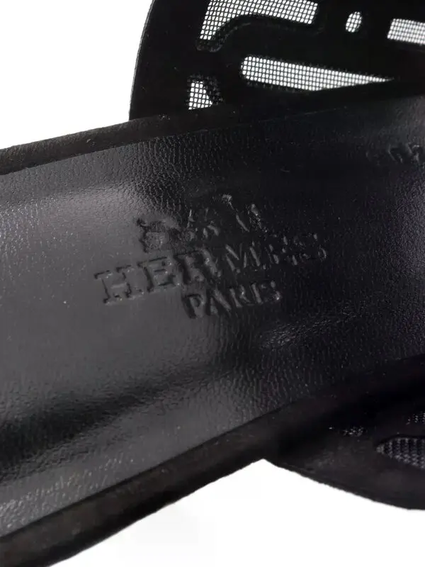 Hermès Gioia Heeled Sandals