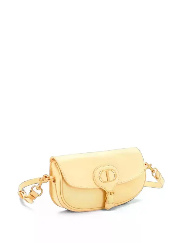 Dior Bobby Flap Bag Leather East West Crossbody Bag
