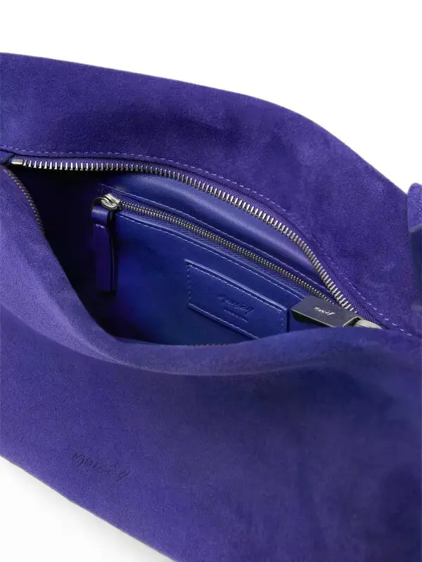 Marsèll Dipi Suede Logo-debossed Shoulder Bag
