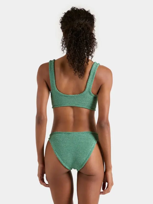 Hunza G Julia Bikini - Metallic Jade