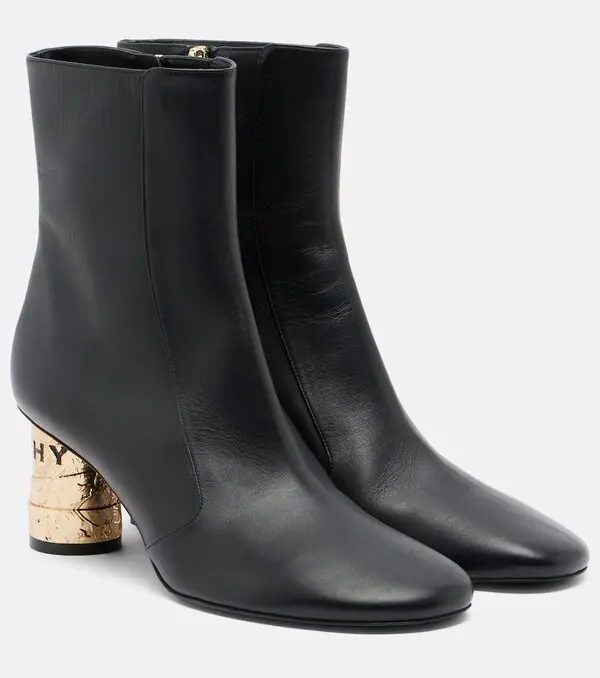 Givenchy Tape Leather Ankle Boots