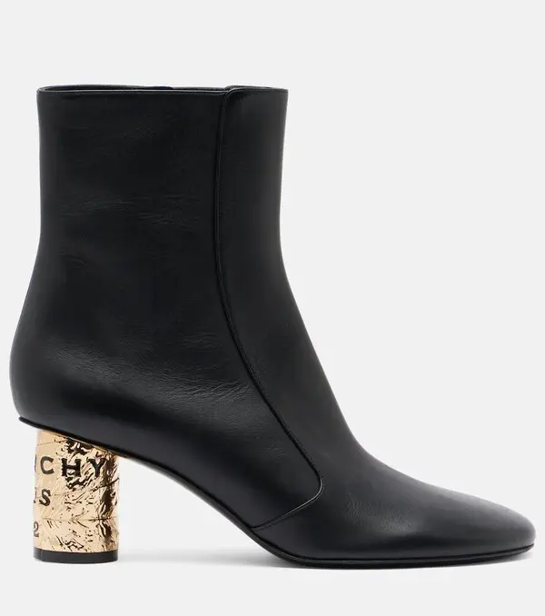 Givenchy Tape Leather Ankle Boots