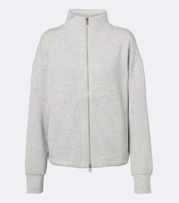 Varley Arlene Zip-up Sweatshirt - Grey