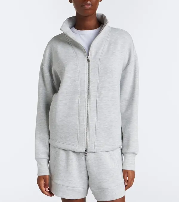 Varley Arlene Zip-up Sweatshirt - Grey
