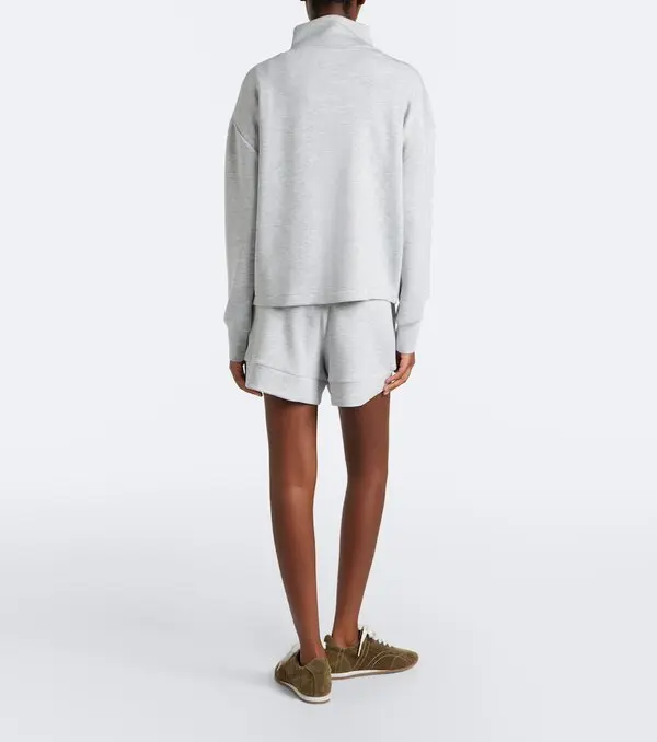 Varley Arlene Zip-up Sweatshirt - Grey
