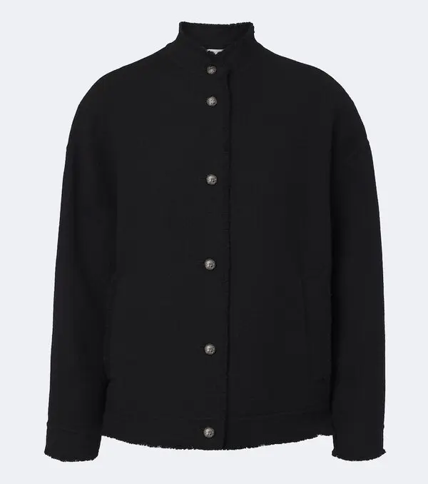 Max Mara Virgin Wool Jacket - Black
