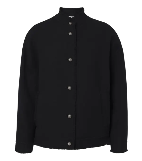 Max Mara Virgin Wool Jacket - Black
