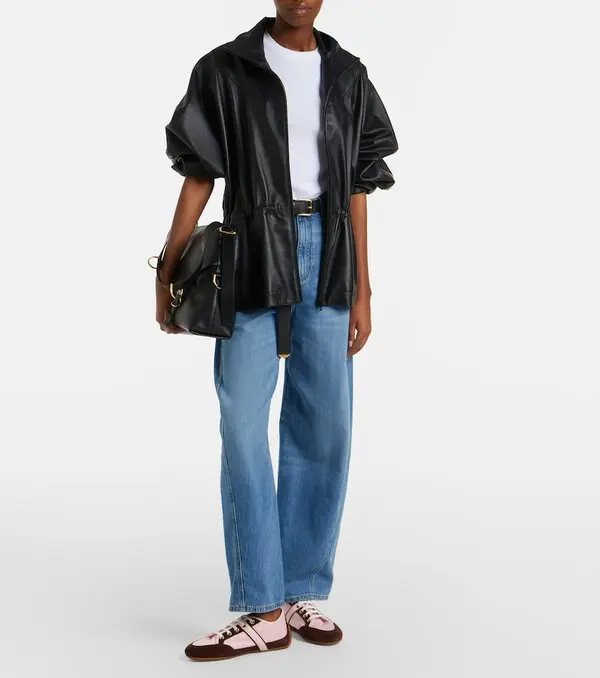 Givenchy Slim Suede-trimmed Sneakers - Pink