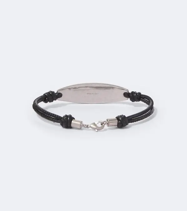 Saint Laurent Leather Bracelet