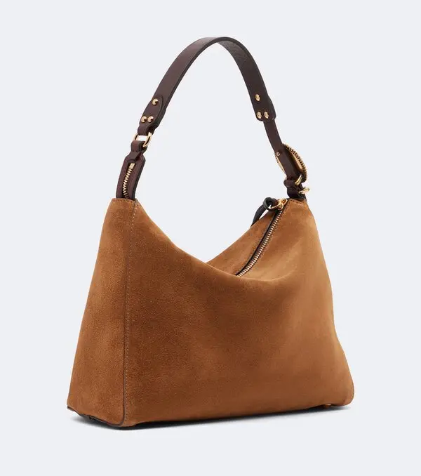 Etro Suede Shoulder Bag