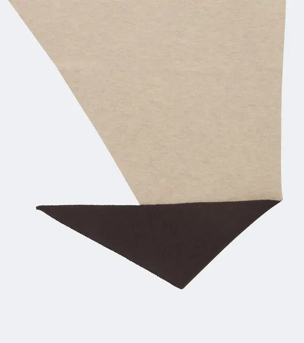 THE FRANKIE SHOP Nella Reversible Wool-blend Scarf