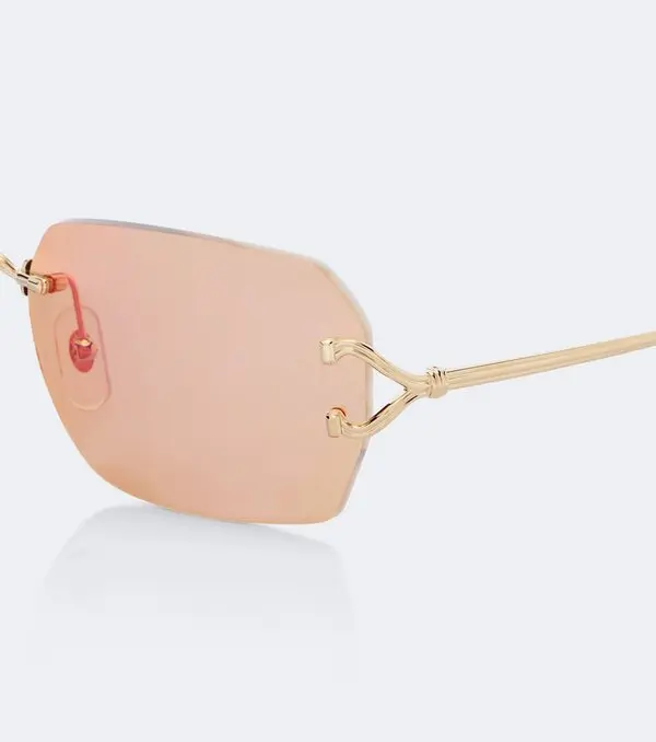 Cartier Décor C Classique De Square Sunglasses
