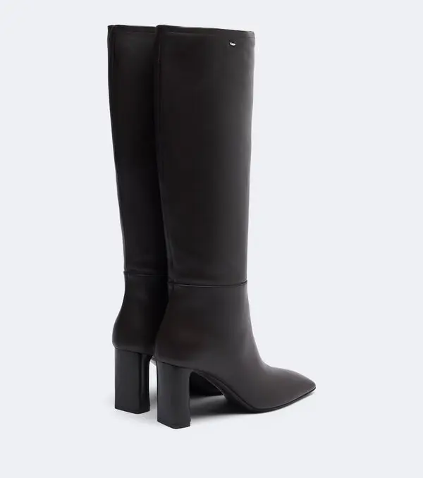 Max Mara Leather Knee-high Boots