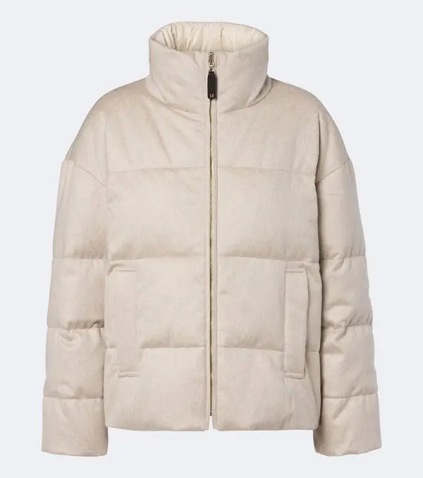 Max Mara Reversible Cashmere Down Jacket