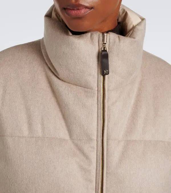 Max Mara Reversible Cashmere Down Jacket