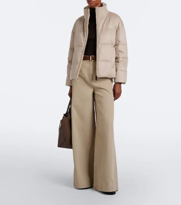 Max Mara Reversible Cashmere Down Jacket