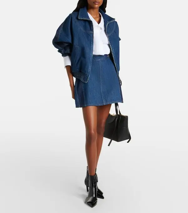 Givenchy Twisted Ribbon Leather Ankle Boots