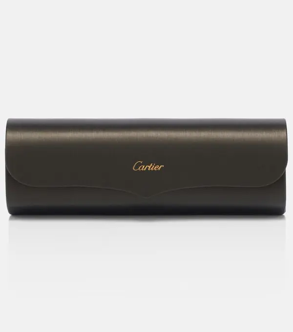 Cartier C De Rectangular Sunglasses