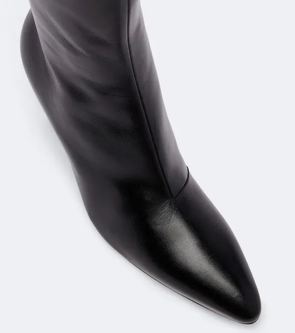 MAISON MARGIELA Heel-less Leather Ankle Boots