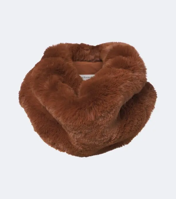 THE FRANKIE SHOP Ginevra Snood - Brown