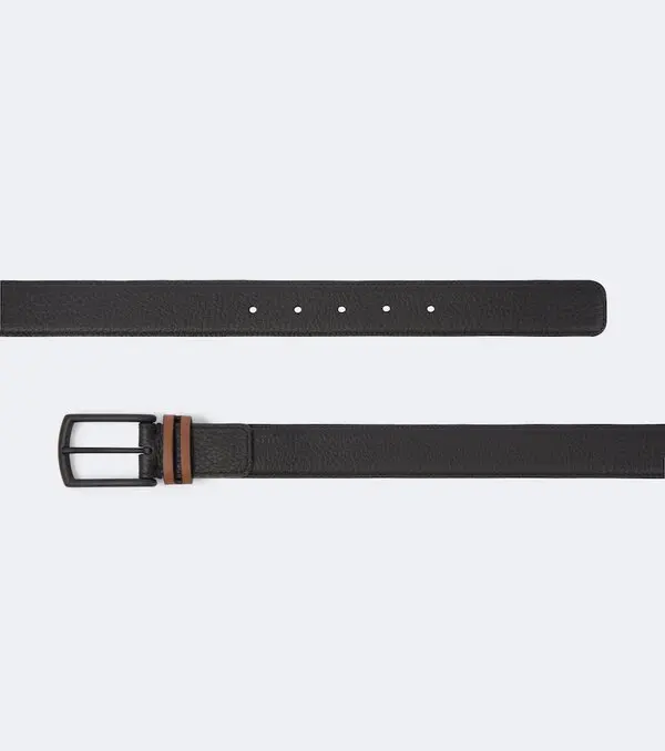 Zegna Leather Belt