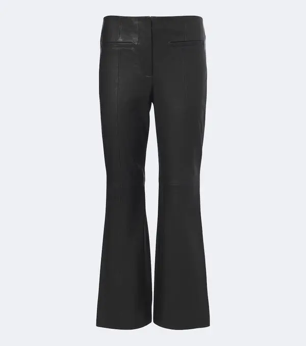 Proenza Schouler White Label Isadora Leather Flared Pants