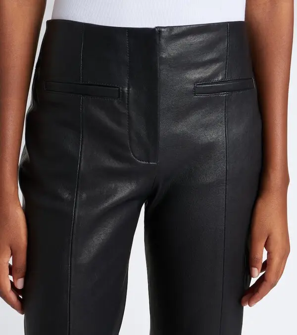 Proenza Schouler White Label Isadora Leather Flared Pants