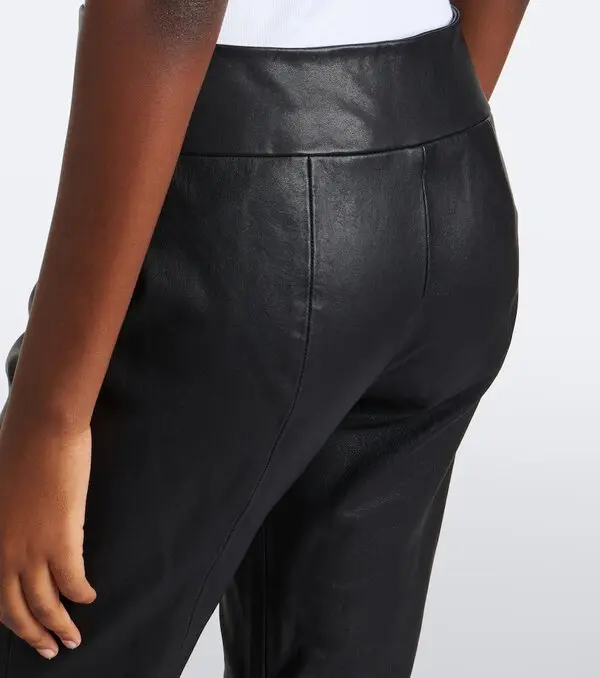 Proenza Schouler White Label Isadora Leather Flared Pants
