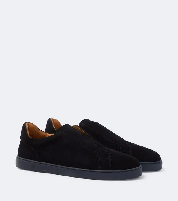 Magnanni Kona Suede Slip-on Sneakers - Blue