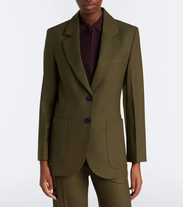 Victoria Beckham Katherine Blazer - Green