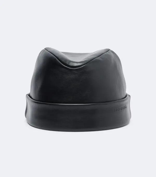Balenciaga Leather Hat