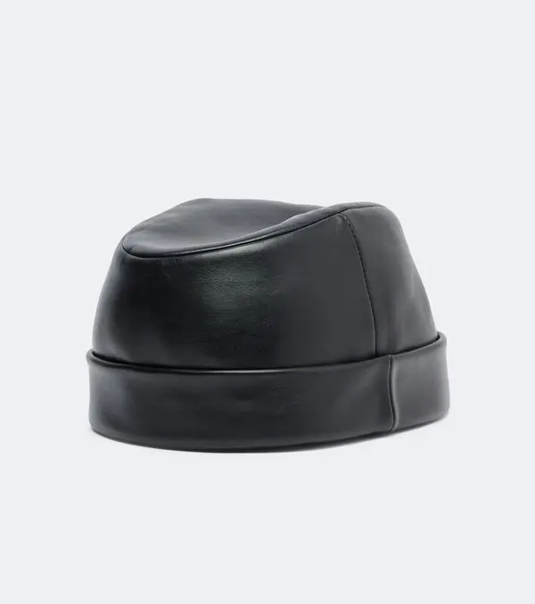 Balenciaga Leather Hat