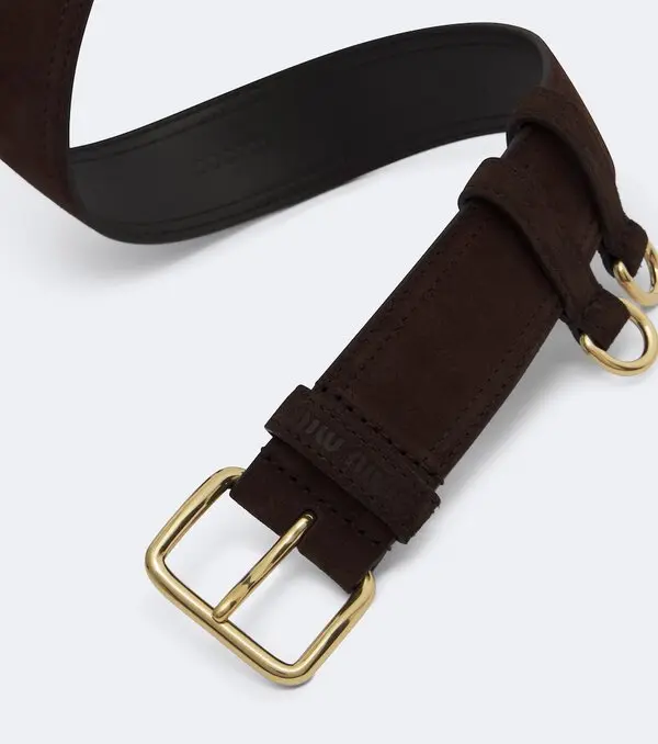 Miu Miu Suede Belt