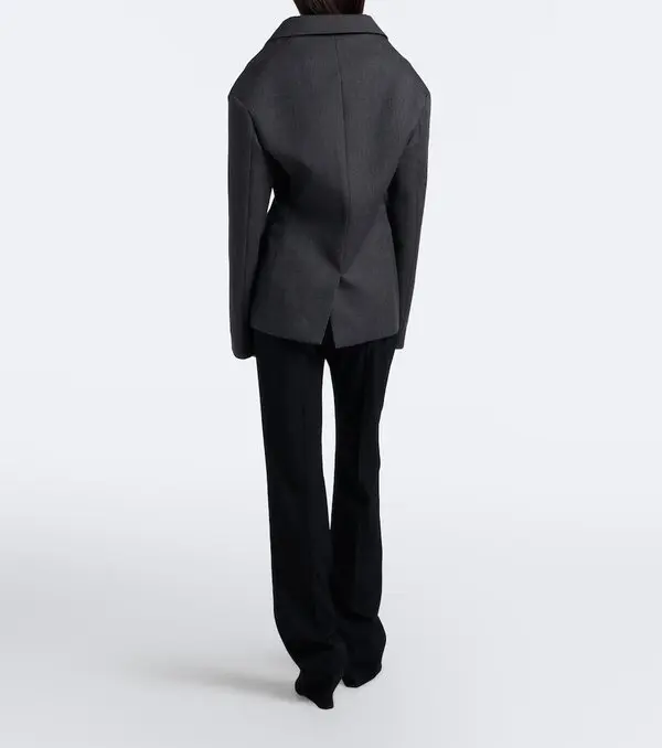 Balenciaga Wool Straight Pants